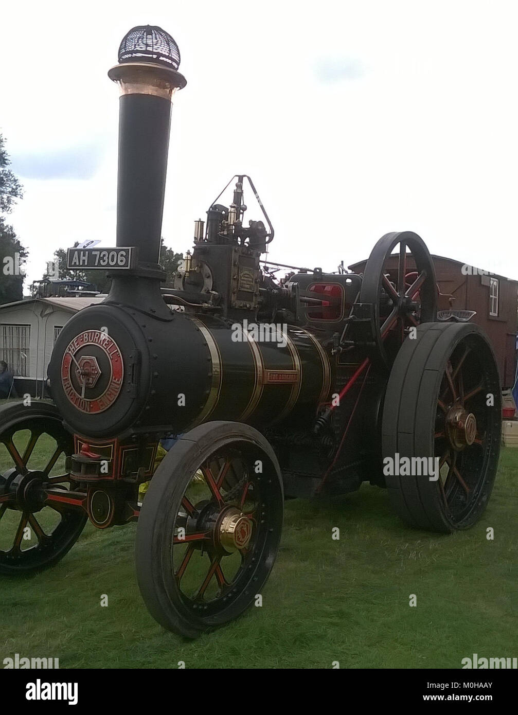 Burrell traction engine 'The Lurcher' (15443387591 Stock Photo - Alamy