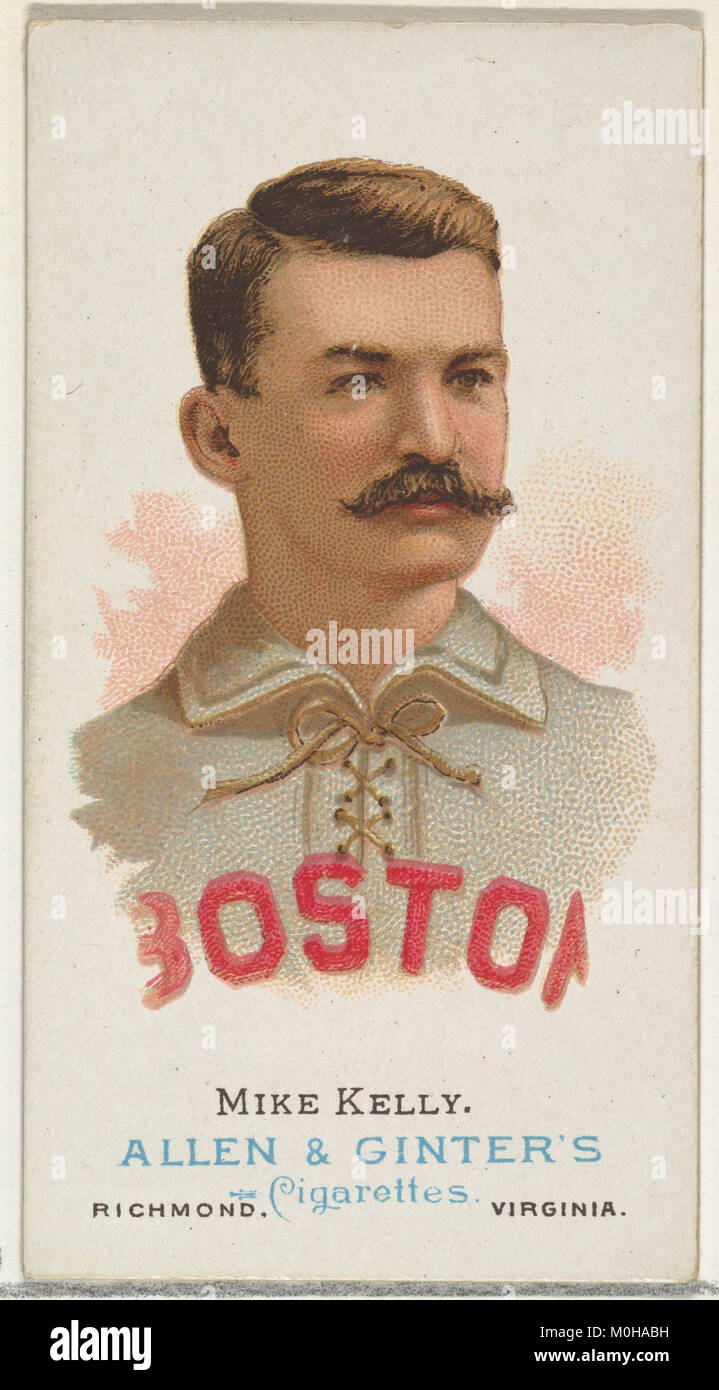 Mike 'King' Kelly, Baseball Player, from World's Champions, Series 1 ...