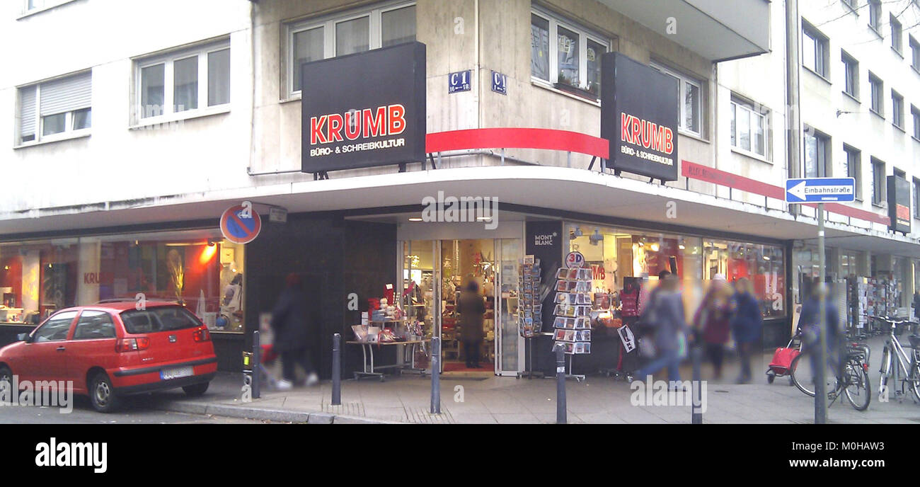 Büro Krumb Mannheim C1 Stock Photo - Alamy