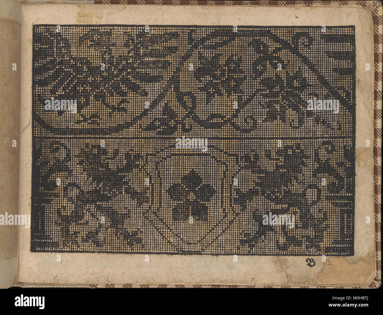 An illustration from the 'New Künstlichs Modelbuch,' depicting ...