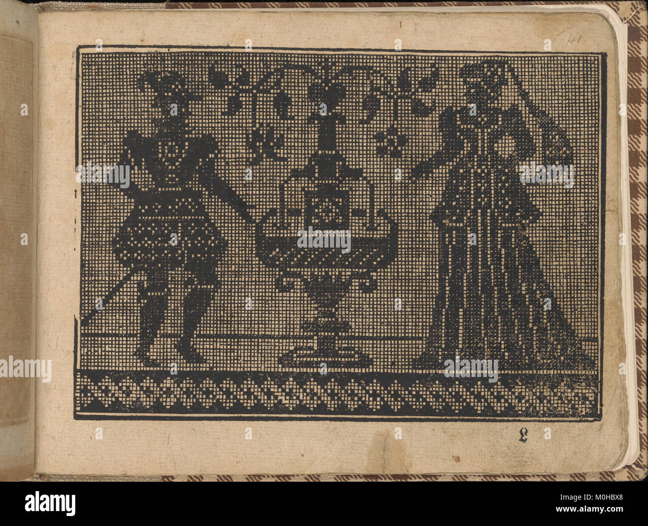 A page from the 'New Künstlichs Modelbuch,' a historical book of ...