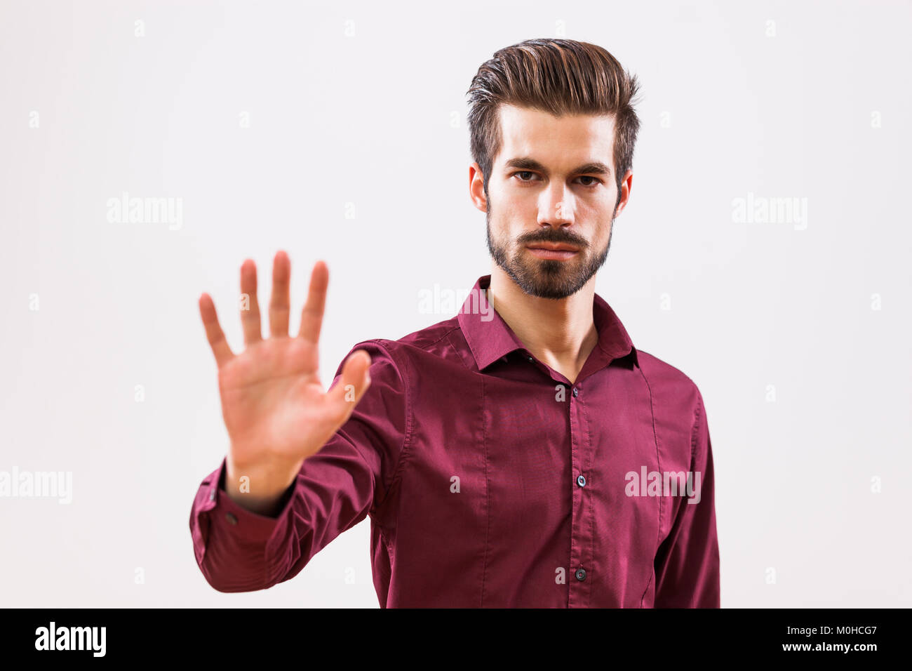 Serious authority authoritative hi-res stock photography and images - Alamy
