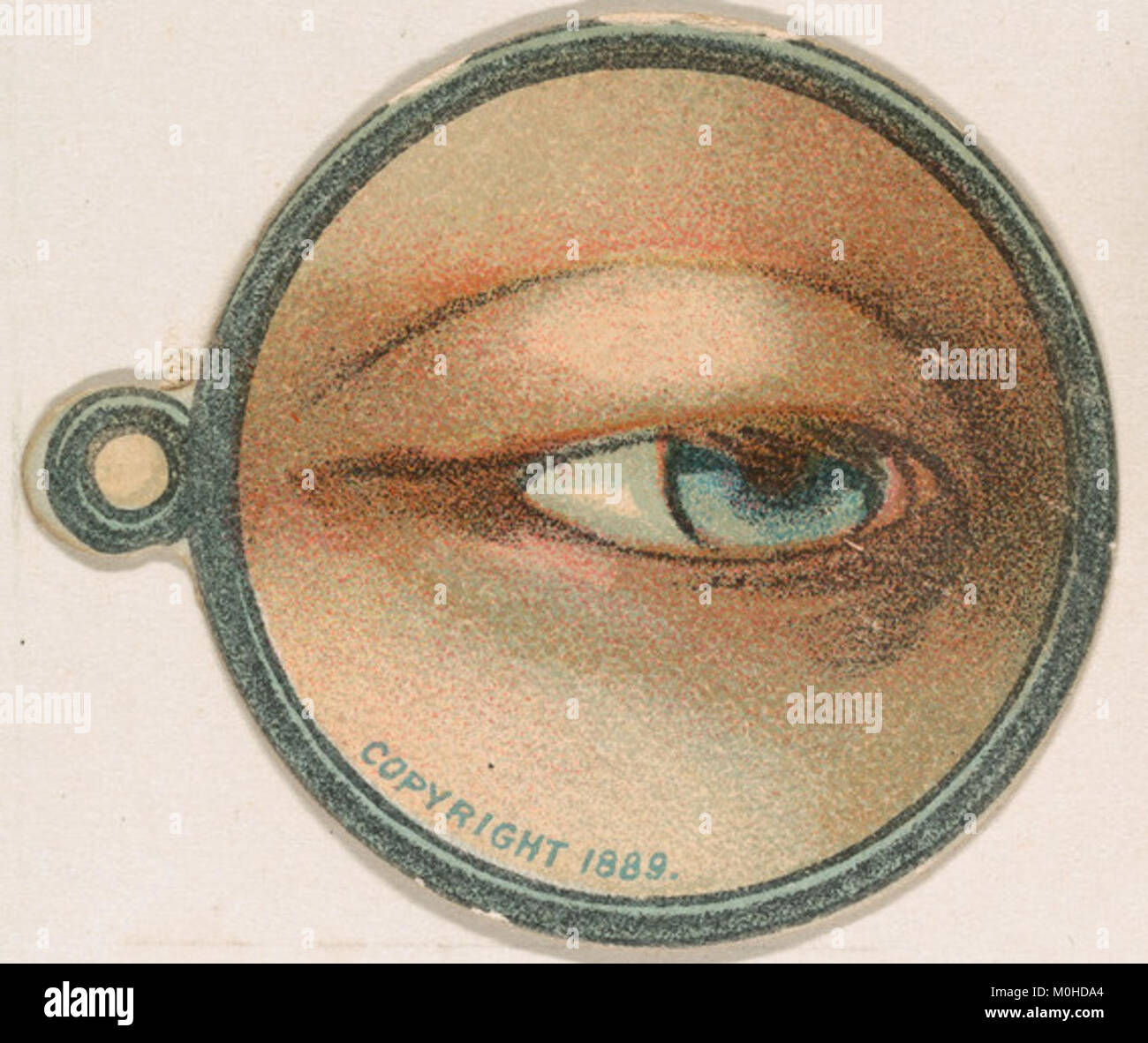 Monocle and Eye (blue), from Jocular Ocular series (N221) issued by ...