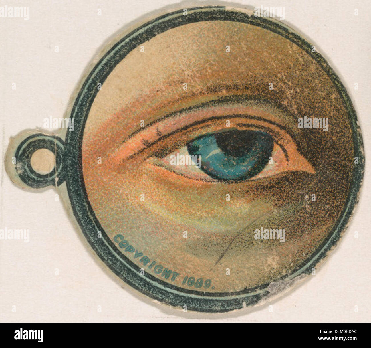 Monocle and Eye (blue), from Jocular Ocular series (N221) issued by ...