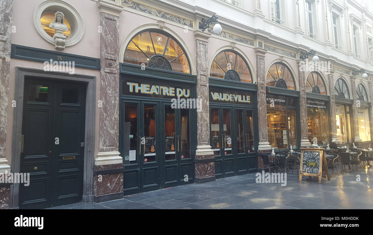 Theatre Du Vaudeville High Resolution Stock Photography and Images - Alamy