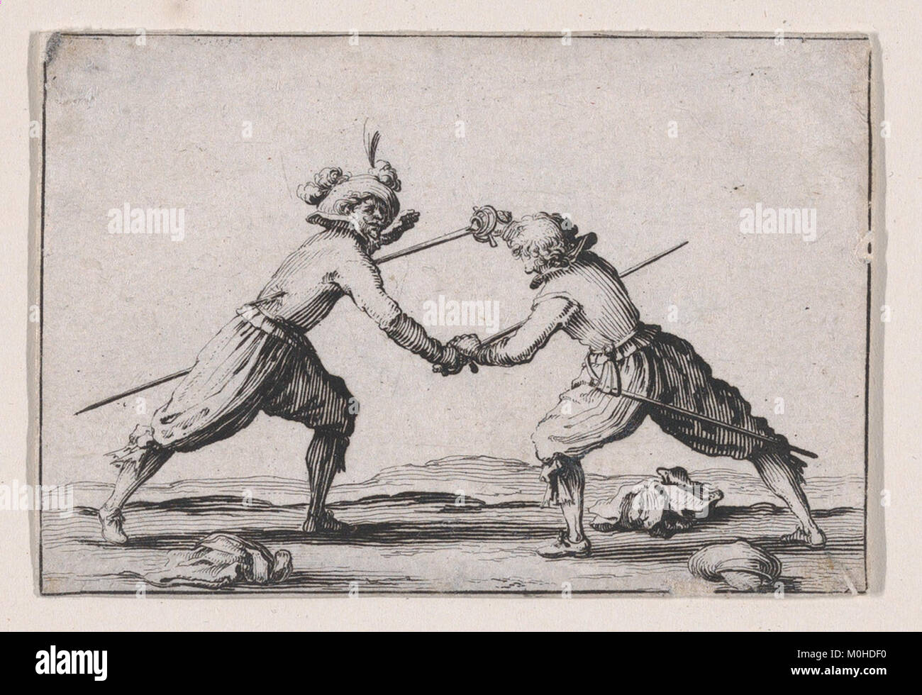 This artwork from the 'Les Caprices' series by Goya depicts a dramatic ...