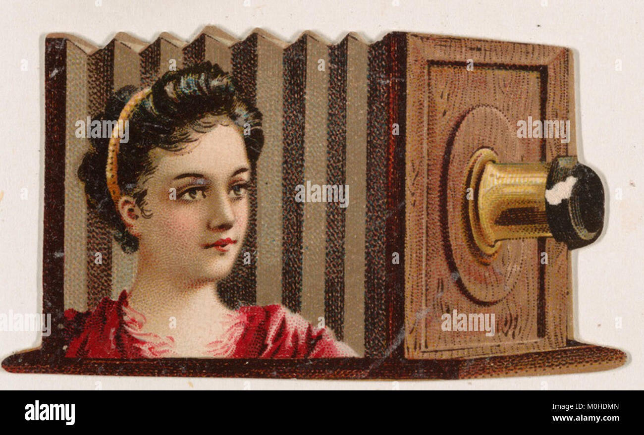 Camera, from the Novelties series (N228, Type 3) issued by Kinney Bros ...