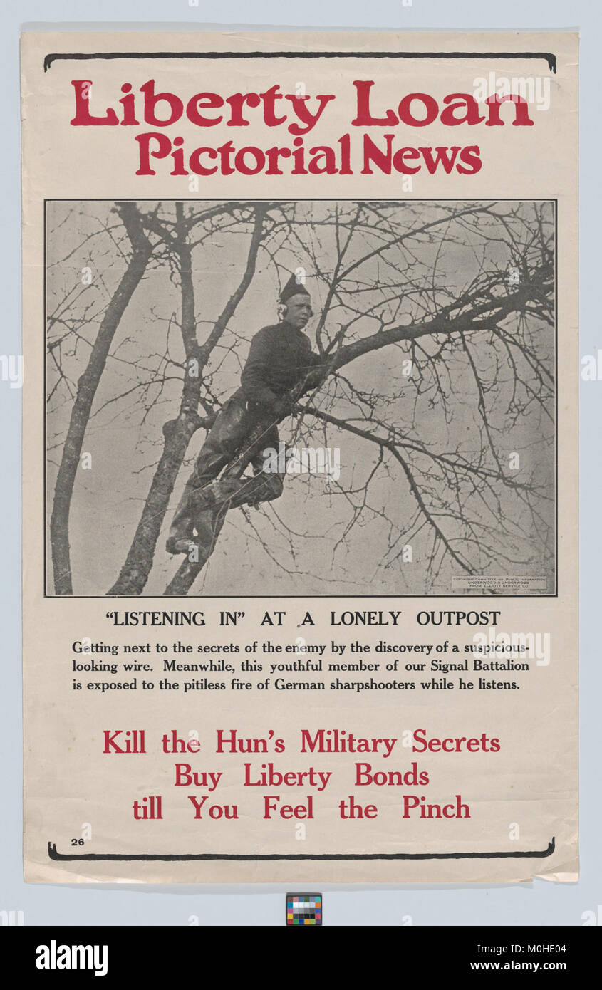 American soldiers at listening post hi-res stock photography and images ...