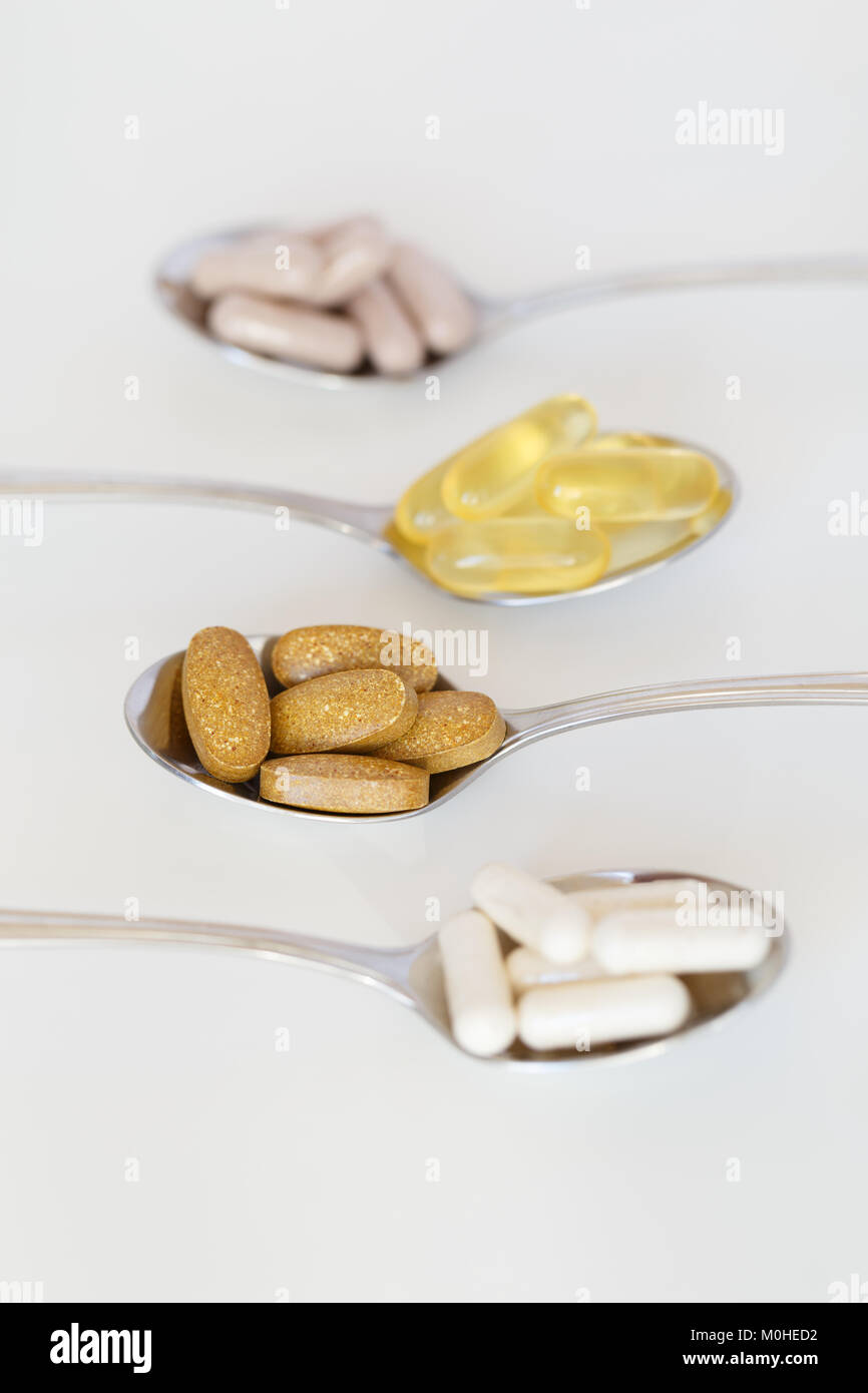 Healthy teaspoons hi-res stock photography and images - Alamy