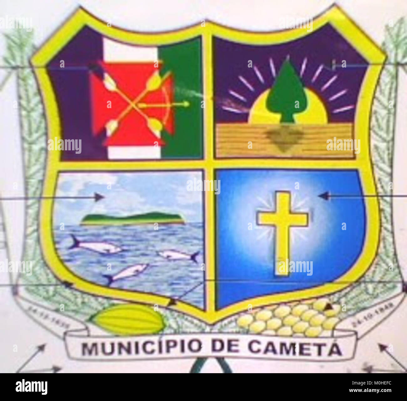 Brasão de Cametá Stock Photo - Alamy