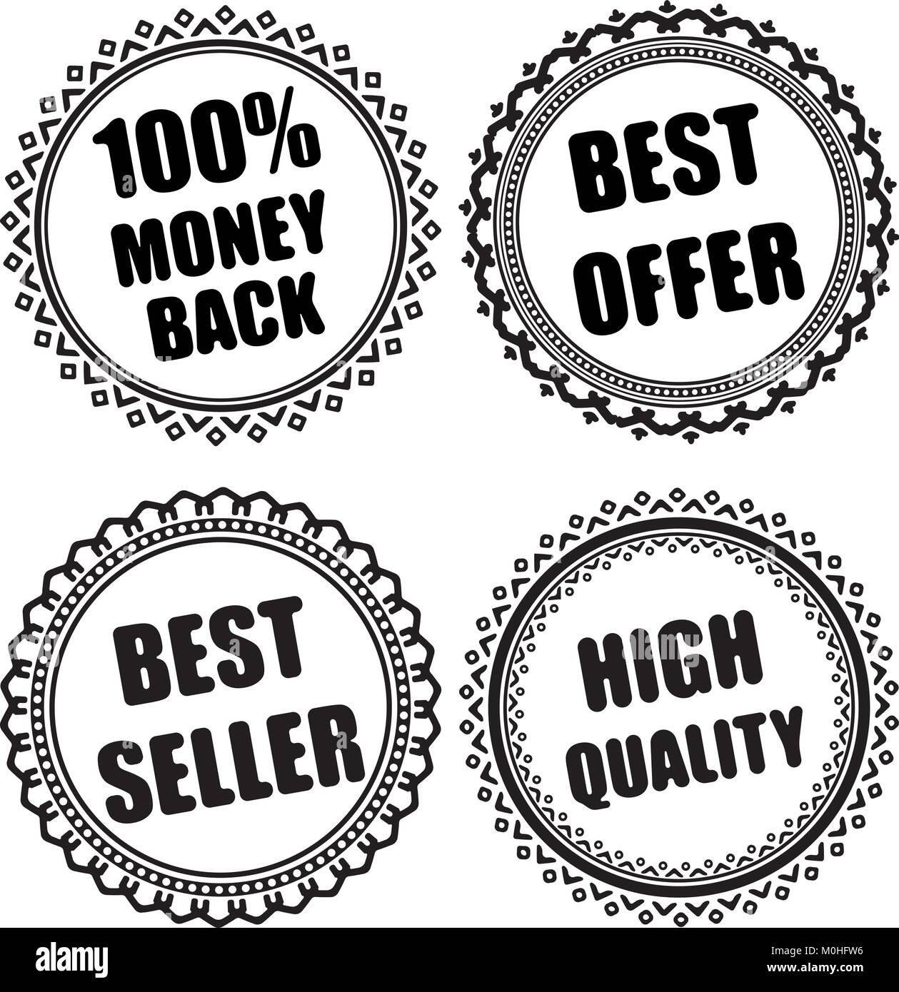 Set of labels for sale Stock Vector Image & Art - Alamy