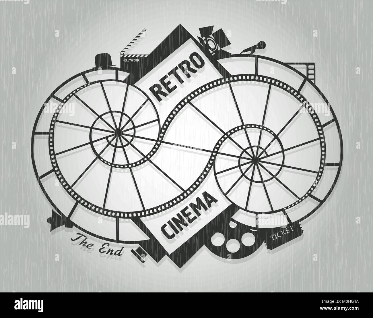 Hollywood Film Reel Clip Art