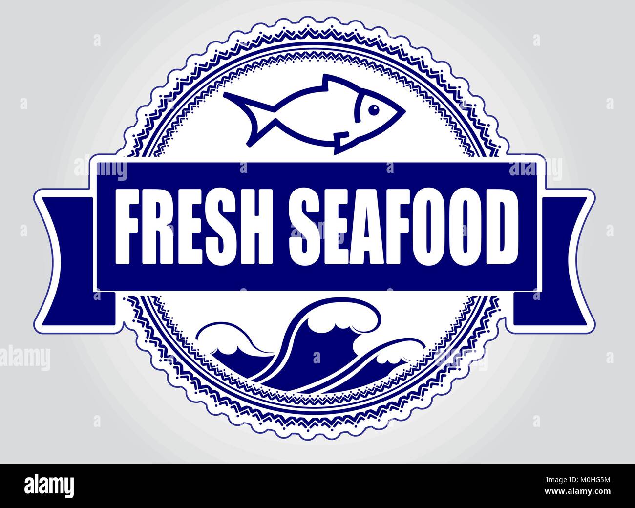 Seafood stamp hi-res stock photography and images - Alamy