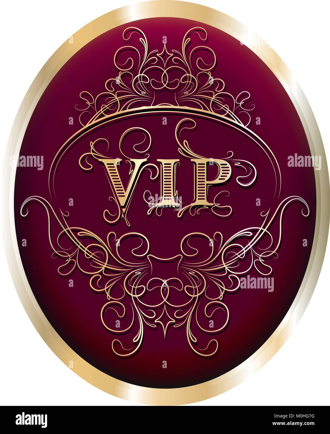 Abstract vip design. Vector illustration Stock Vector Image & Art - Alamy