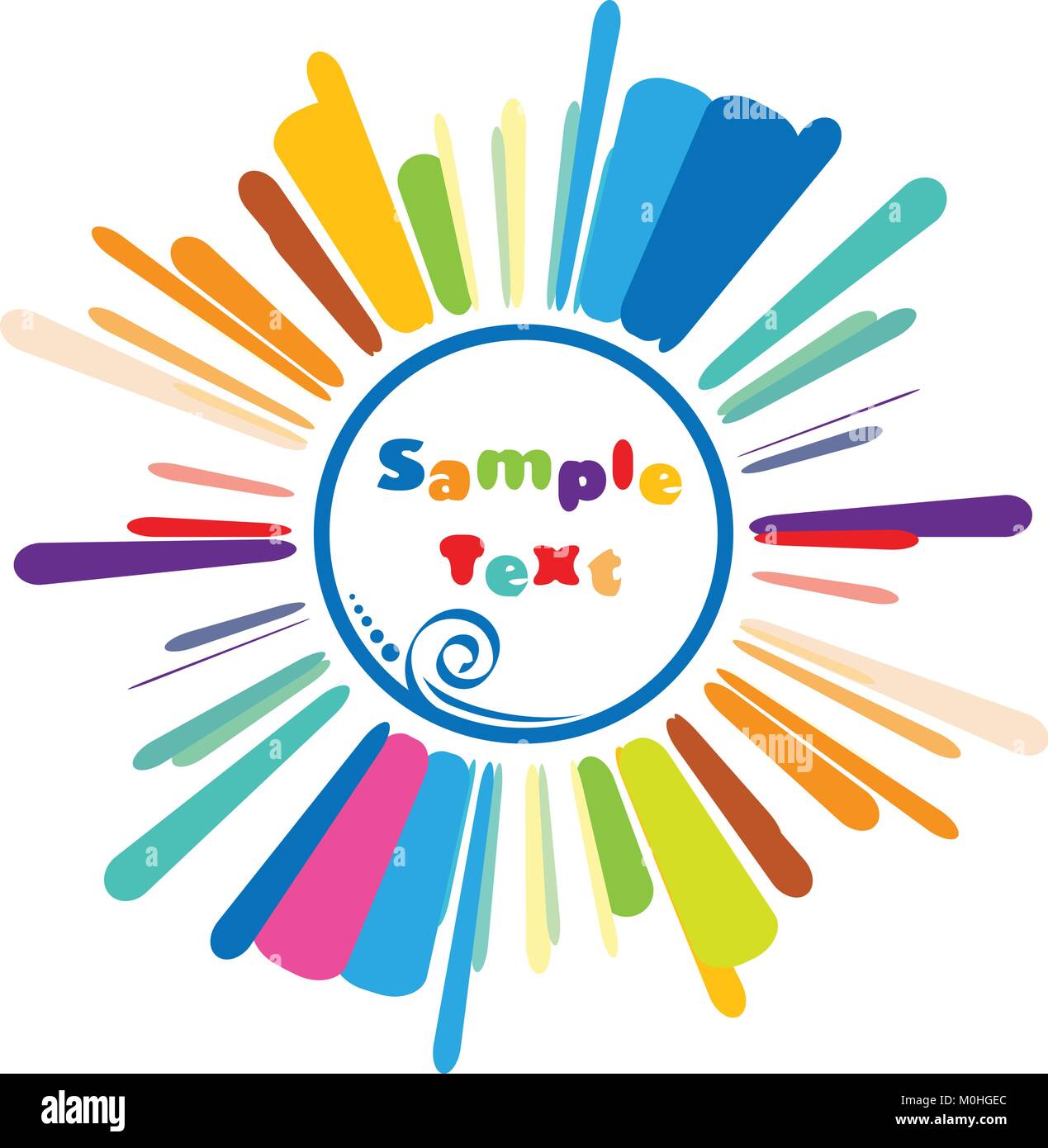 Children sun rays summer Stock Vector Images - Alamy