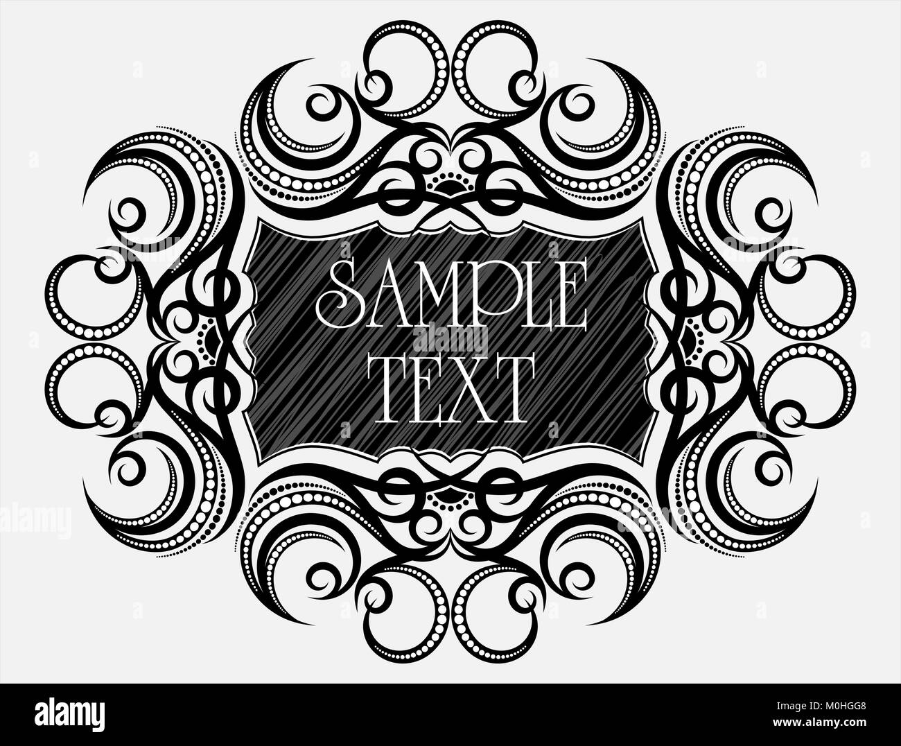 Vintage frames for text Stock Vector Image & Art - Alamy