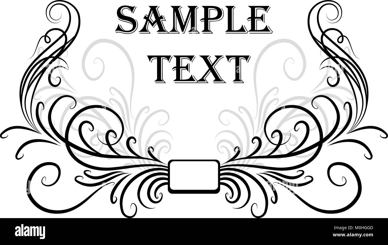 Vintage frames for text Stock Vector Image & Art - Alamy