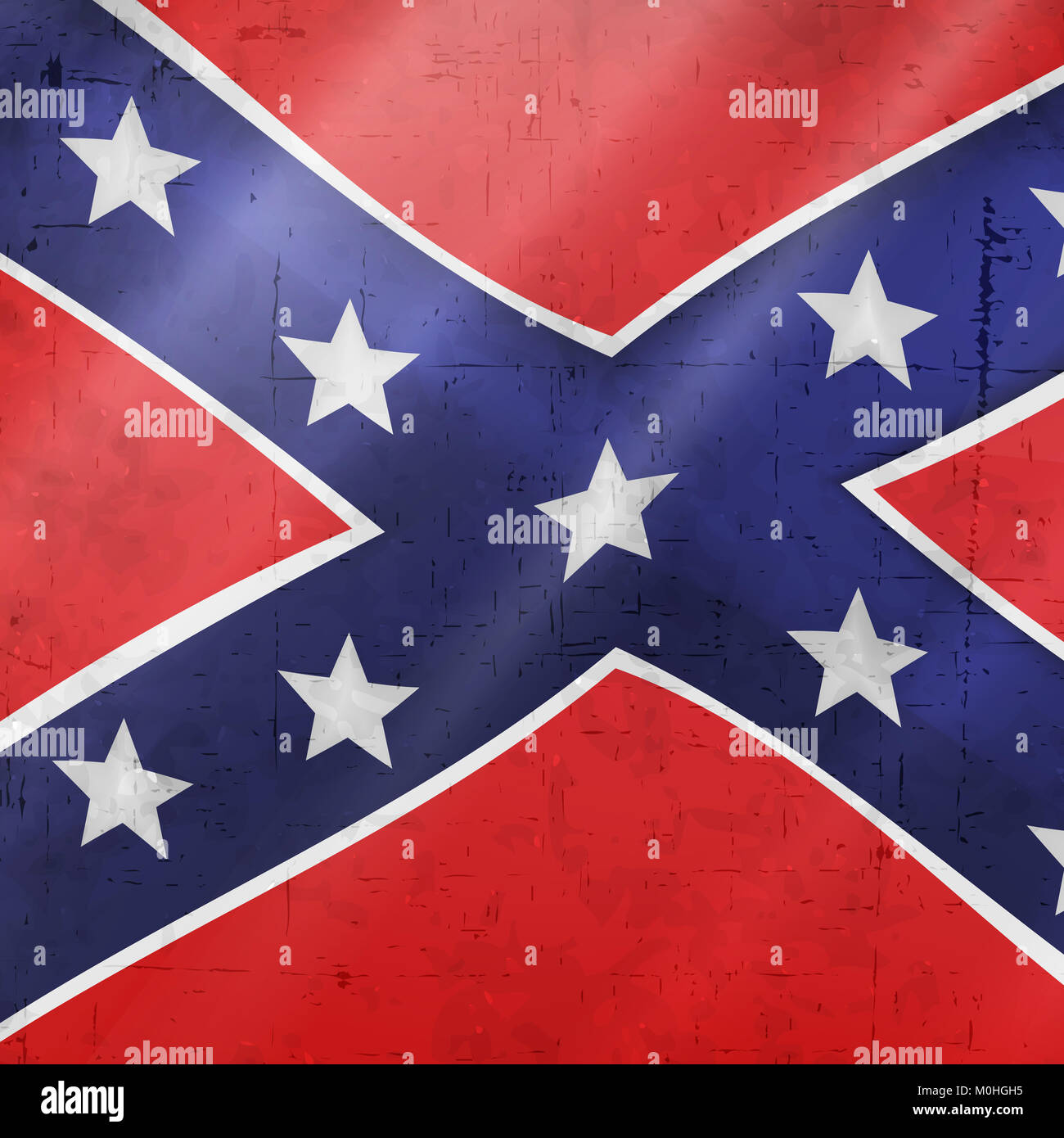illustration of elements of Confederate Memorial Day background Stock ...