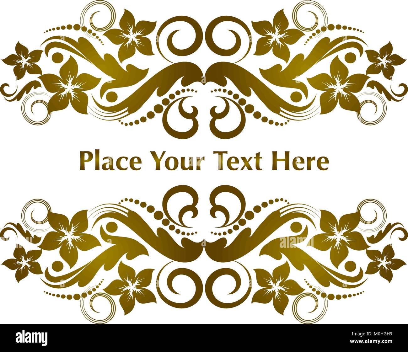 Elegant text frame Stock Vector Image & Art - Alamy