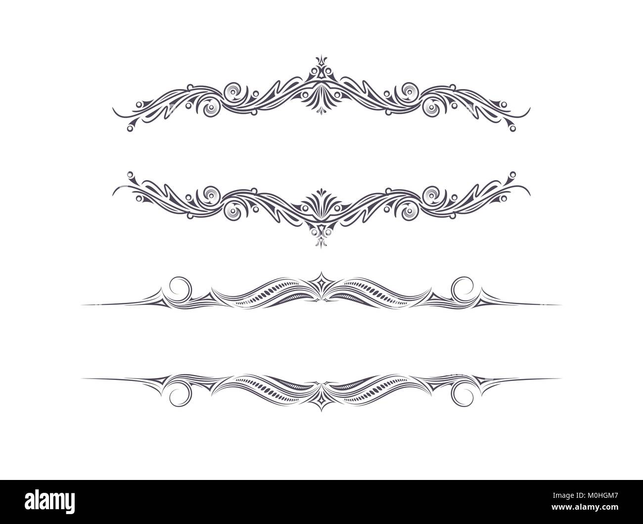 Pair of text frames Stock Vector Image & Art - Alamy