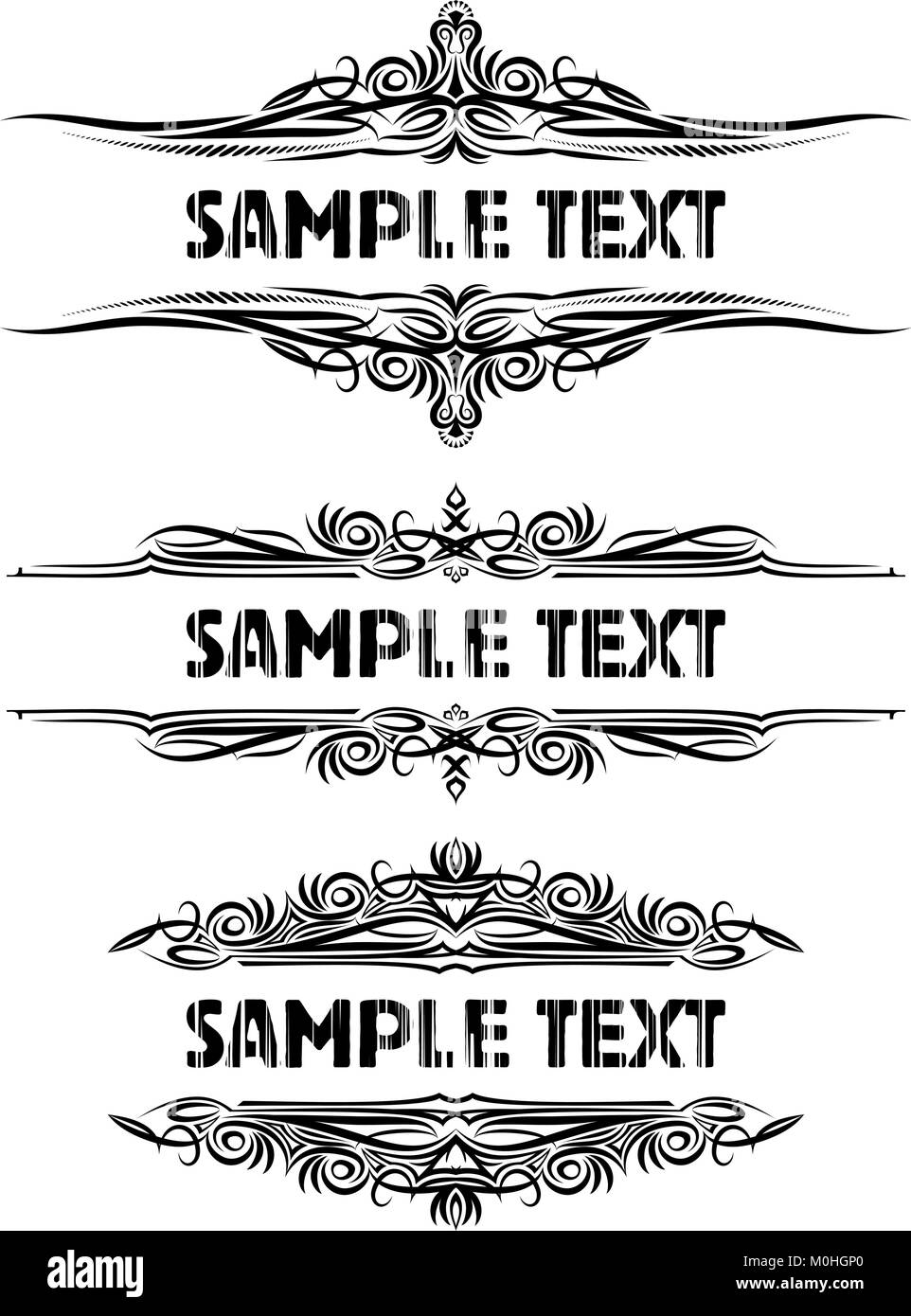 Elegant texts frames Stock Vector Image & Art - Alamy