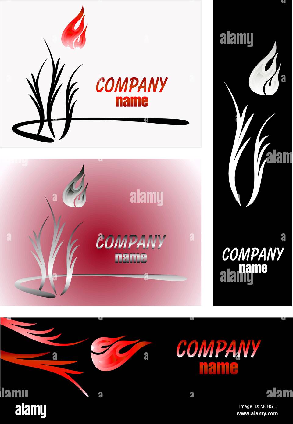 Design elements for business cards and logos Stock Vector Image & Art ...