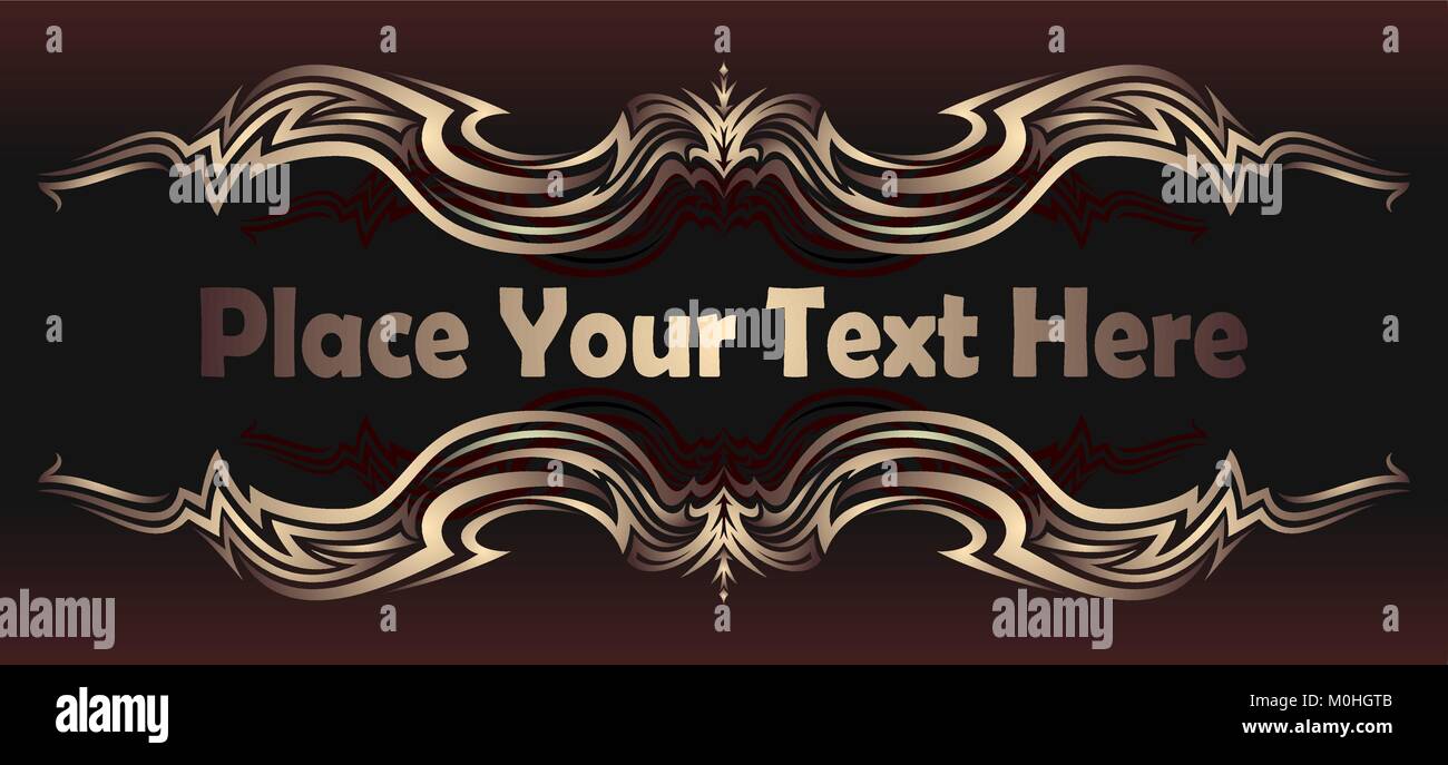 Vector vintage frame for text Stock Vector Image & Art - Alamy