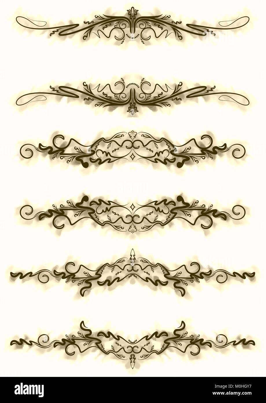 Elegant text frames Stock Vector Image & Art - Alamy