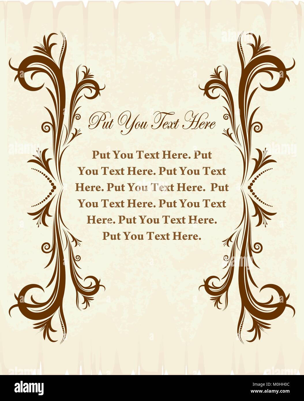 Vintage vintage frame Stock Vector Images - Alamy