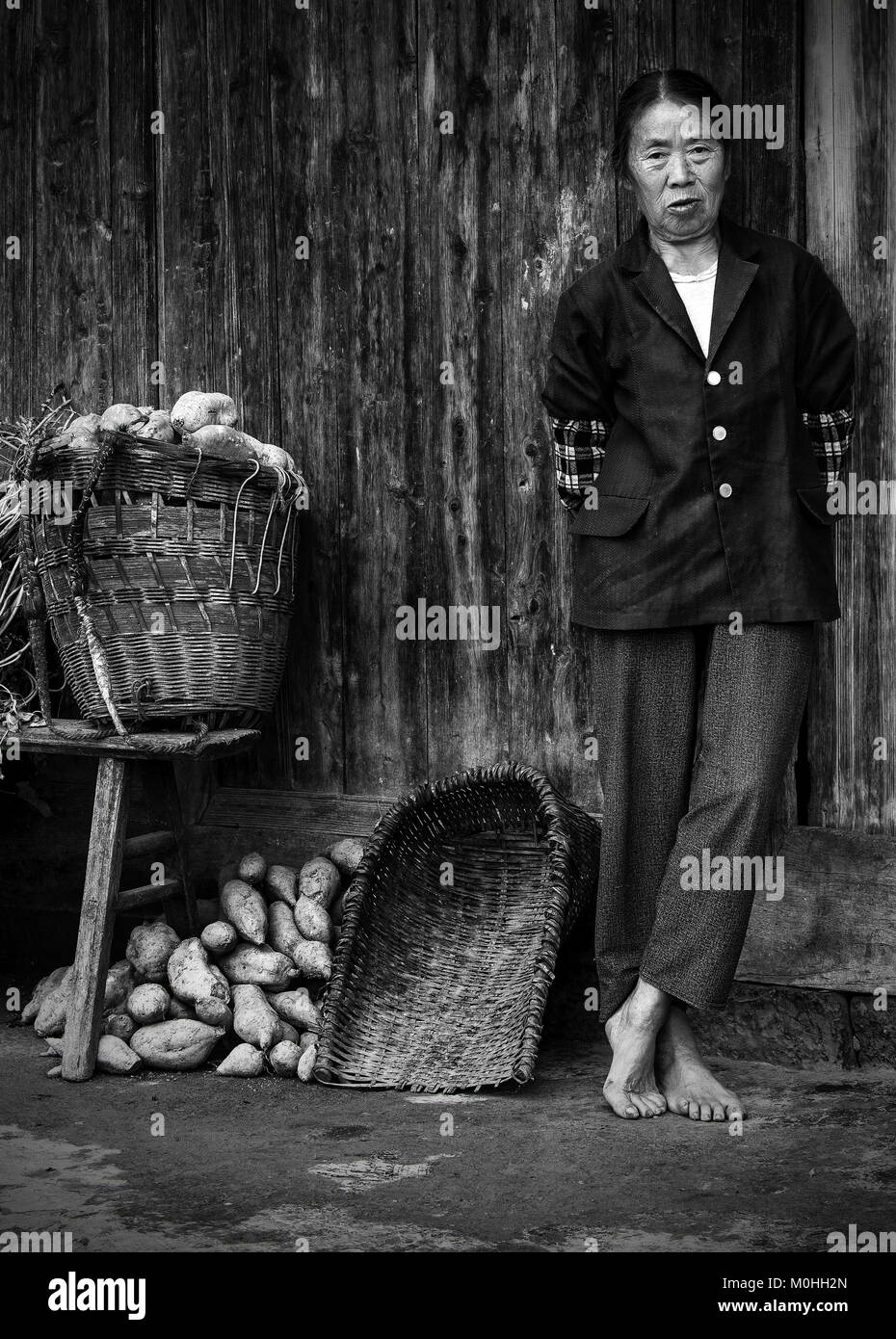 Rural Chinese Portraits Featuring: Atmosphere Where: Xiushan, China ...