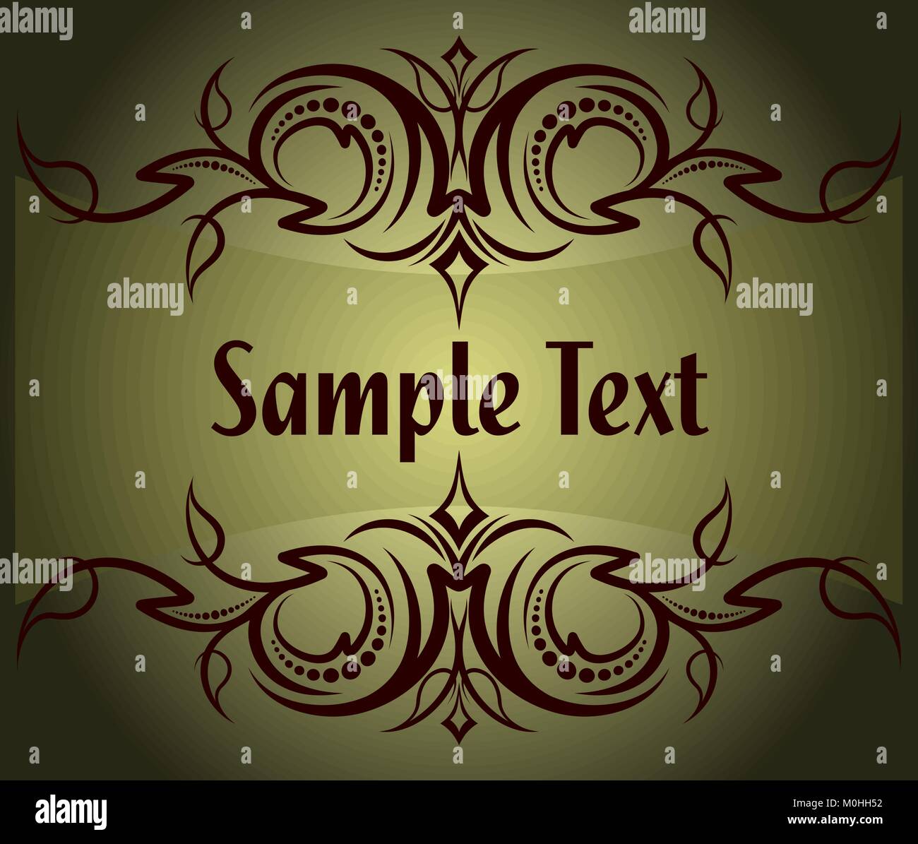 Rich decorated background Stock Vector Image & Art - Alamy