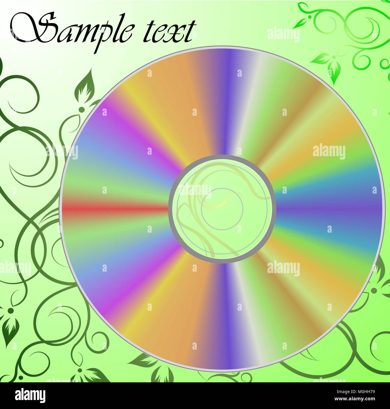 Plant disc Stock Vector Images - Alamy