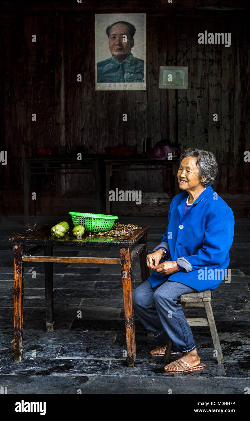Rural Chinese Portraits Featuring: Atmosphere Where: Xiushan, China ...