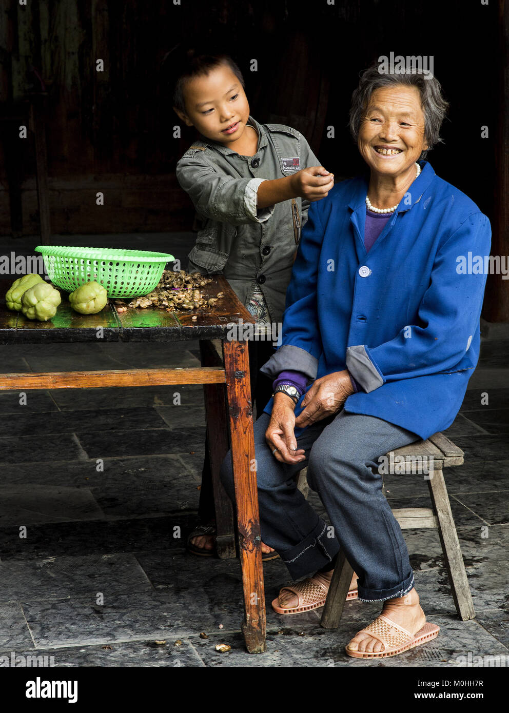 Rural Chinese Portraits Featuring: Atmosphere Where: Xiushan, China ...