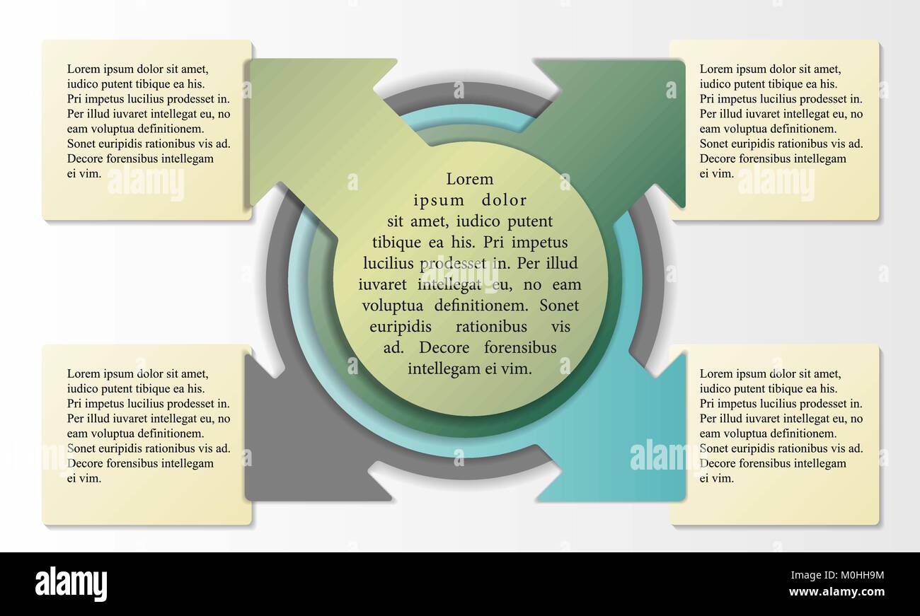 Modern arrow style design. You can use for diagram, number options, web ...