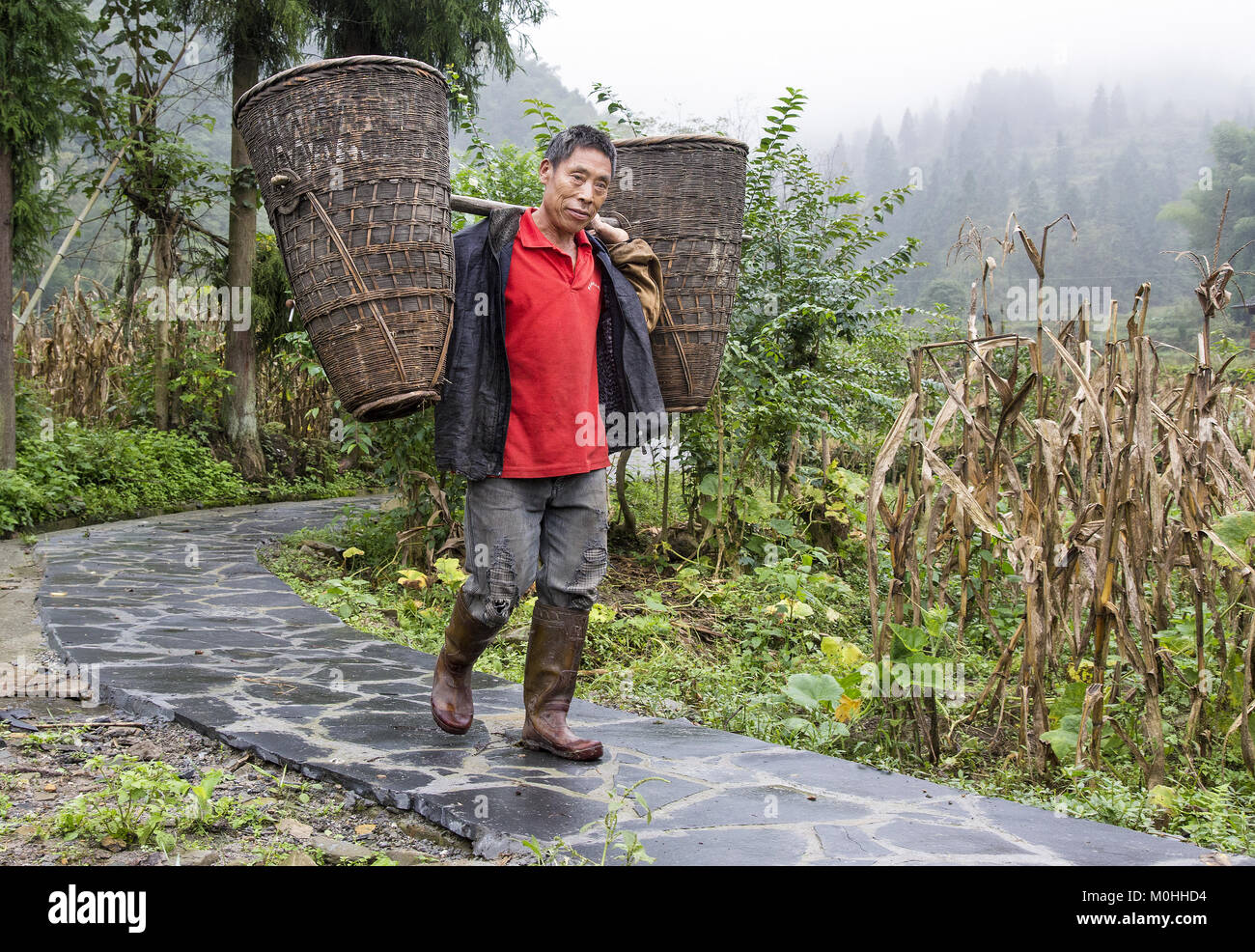 Rural Chinese Portraits Featuring: Atmosphere Where: Xiushan, China ...