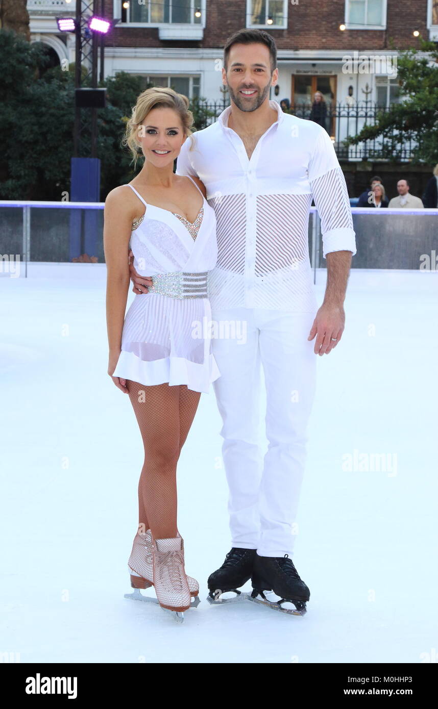 Dancing On Ice 2018 photocall at the Natural History Museum Ice Rink ...