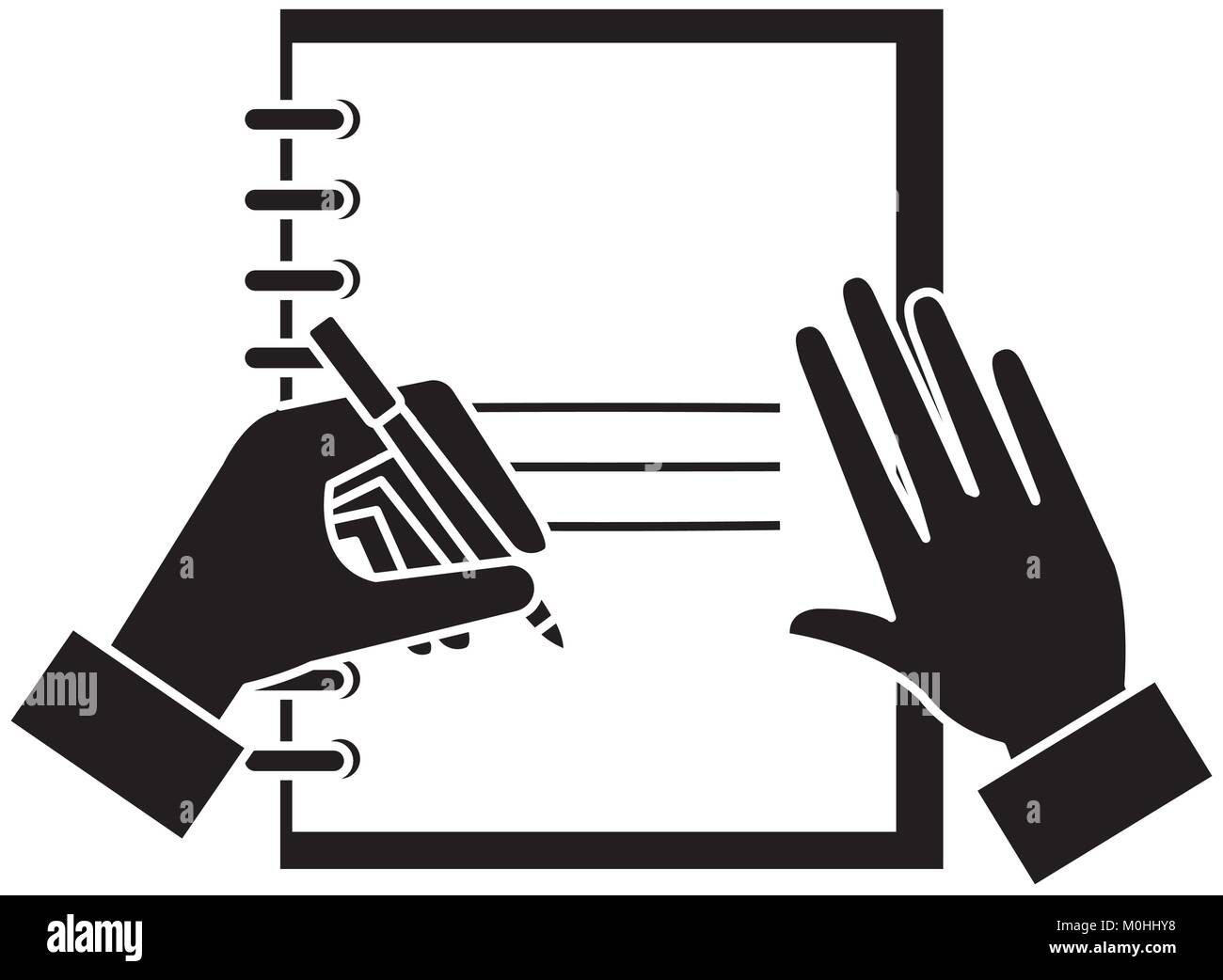 Writen paper hi-res stock photography and images - Alamy