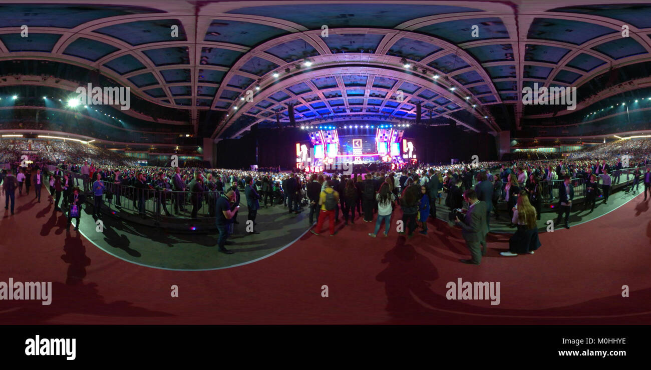 People attend business conference in congress hall Stock Photo - Alamy
