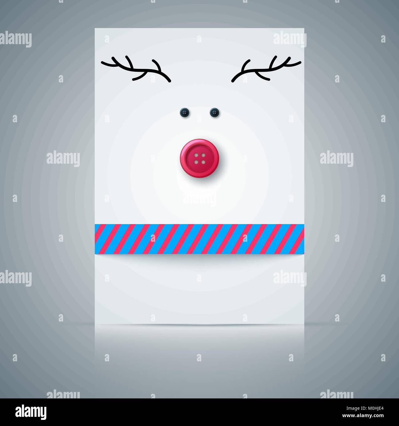 Postcard vintage illustration not stamp Stock Vector Images - Alamy