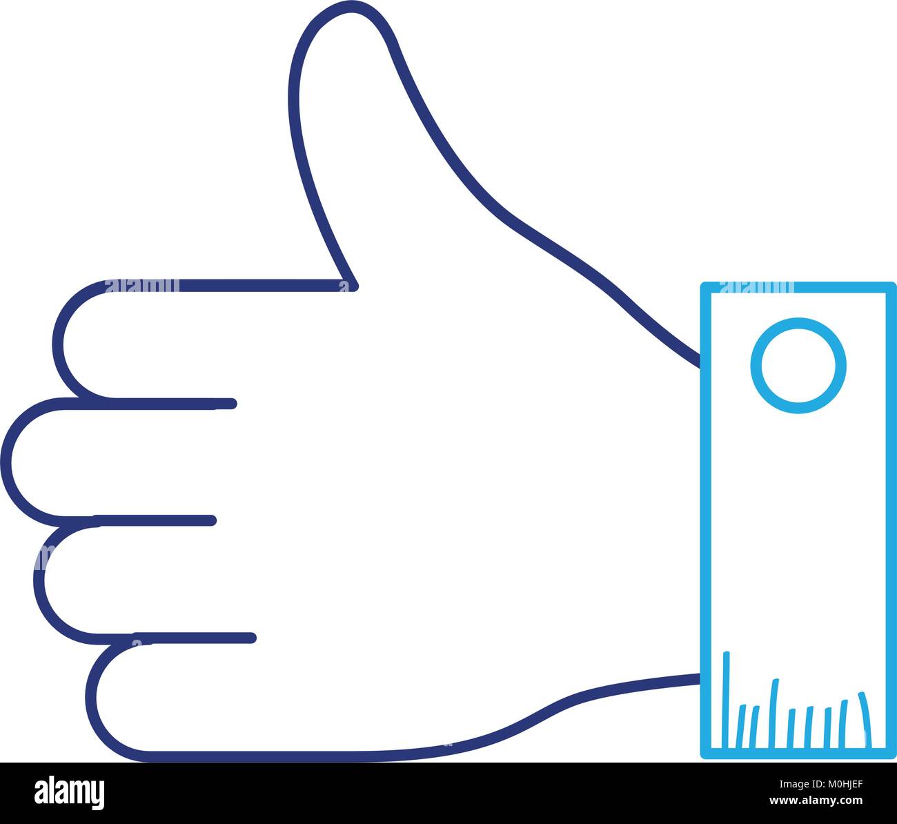 hand human like icon Stock Vector Image & Art - Alamy
