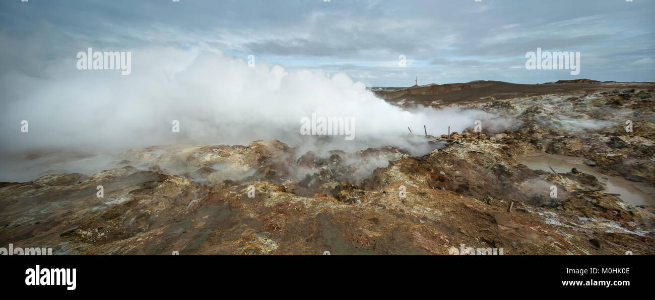 Geothermal landscape hi-res stock photography and images - Alamy