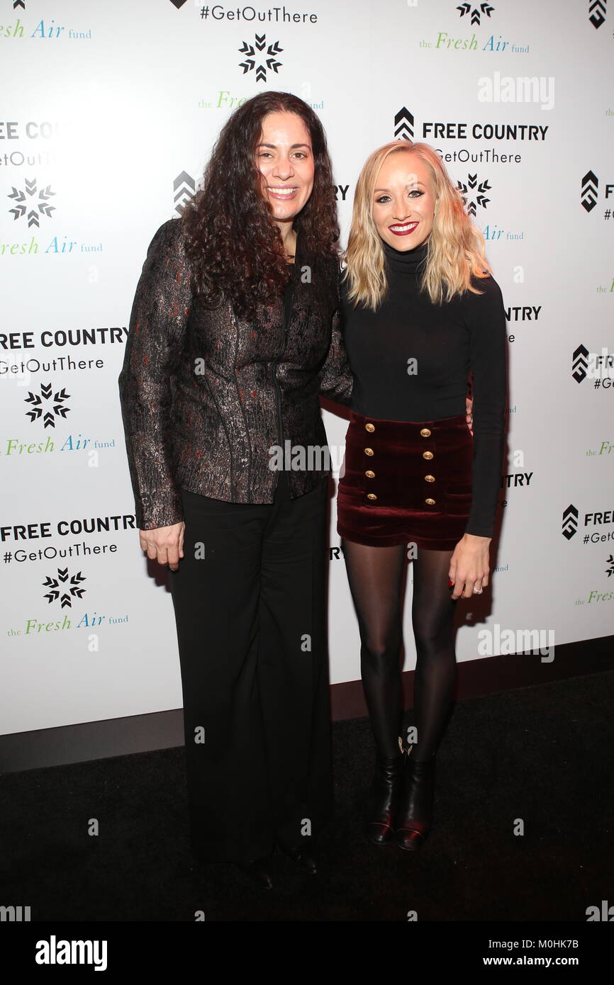 Olympic Medalist Nastia Liukin and Fresh Air Fund Alumna June Ambrose ...