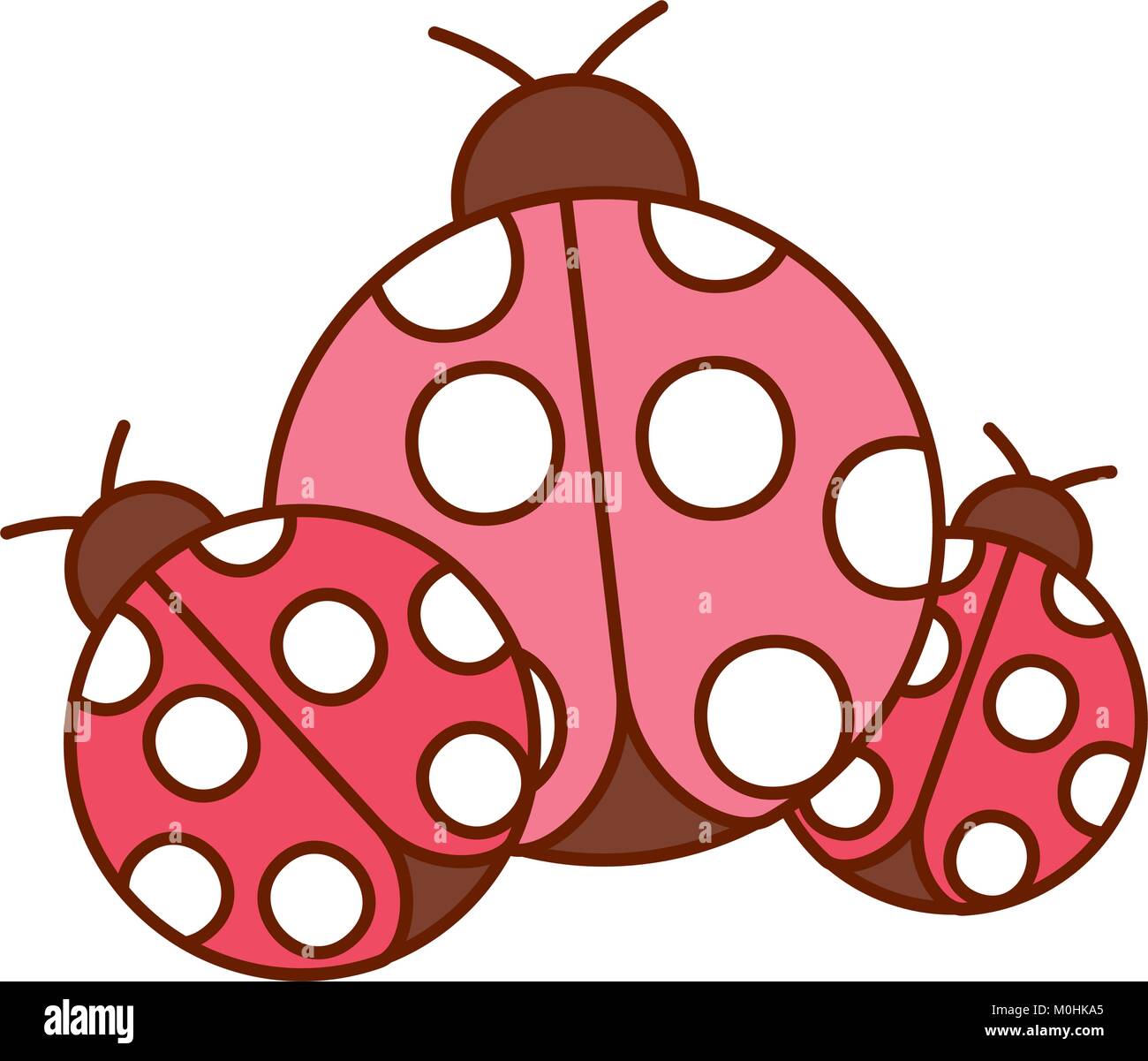 ladybugs insect small icon animal Stock Vector Image & Art - Alamy