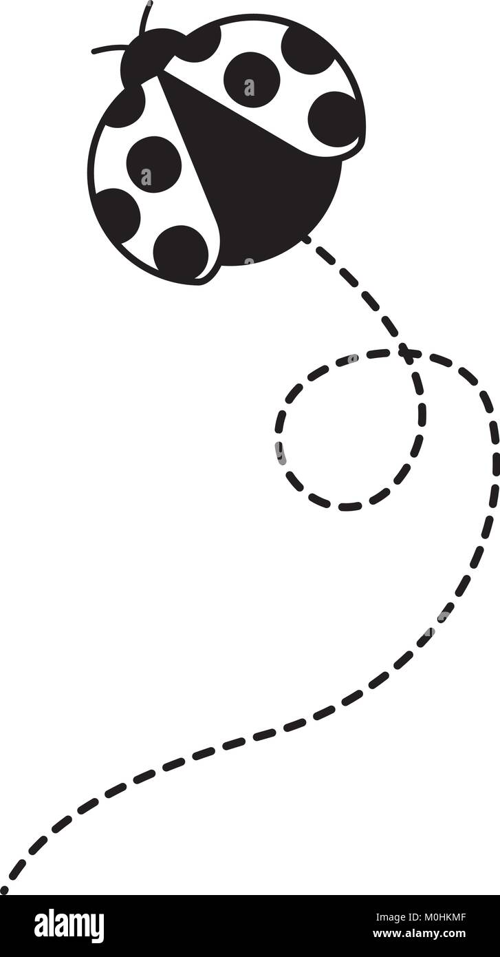 Flying Ladybug Clipart