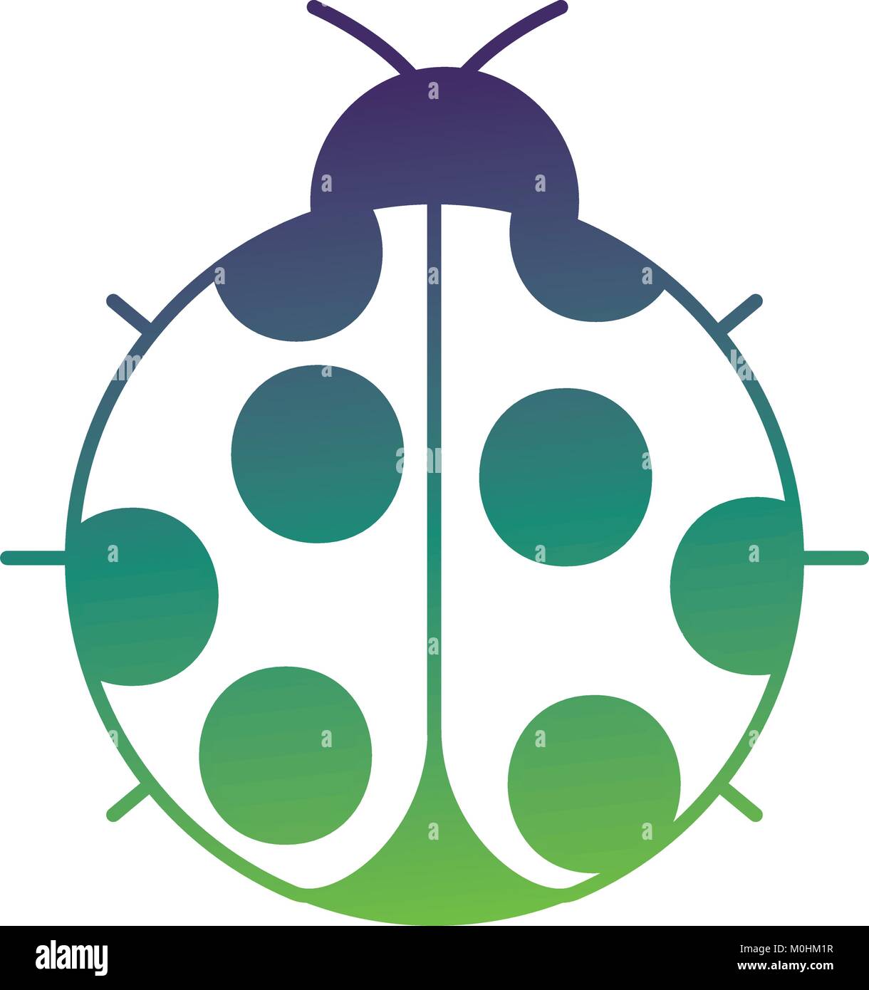 ladybug insect small icon animal Stock Vector Image & Art - Alamy