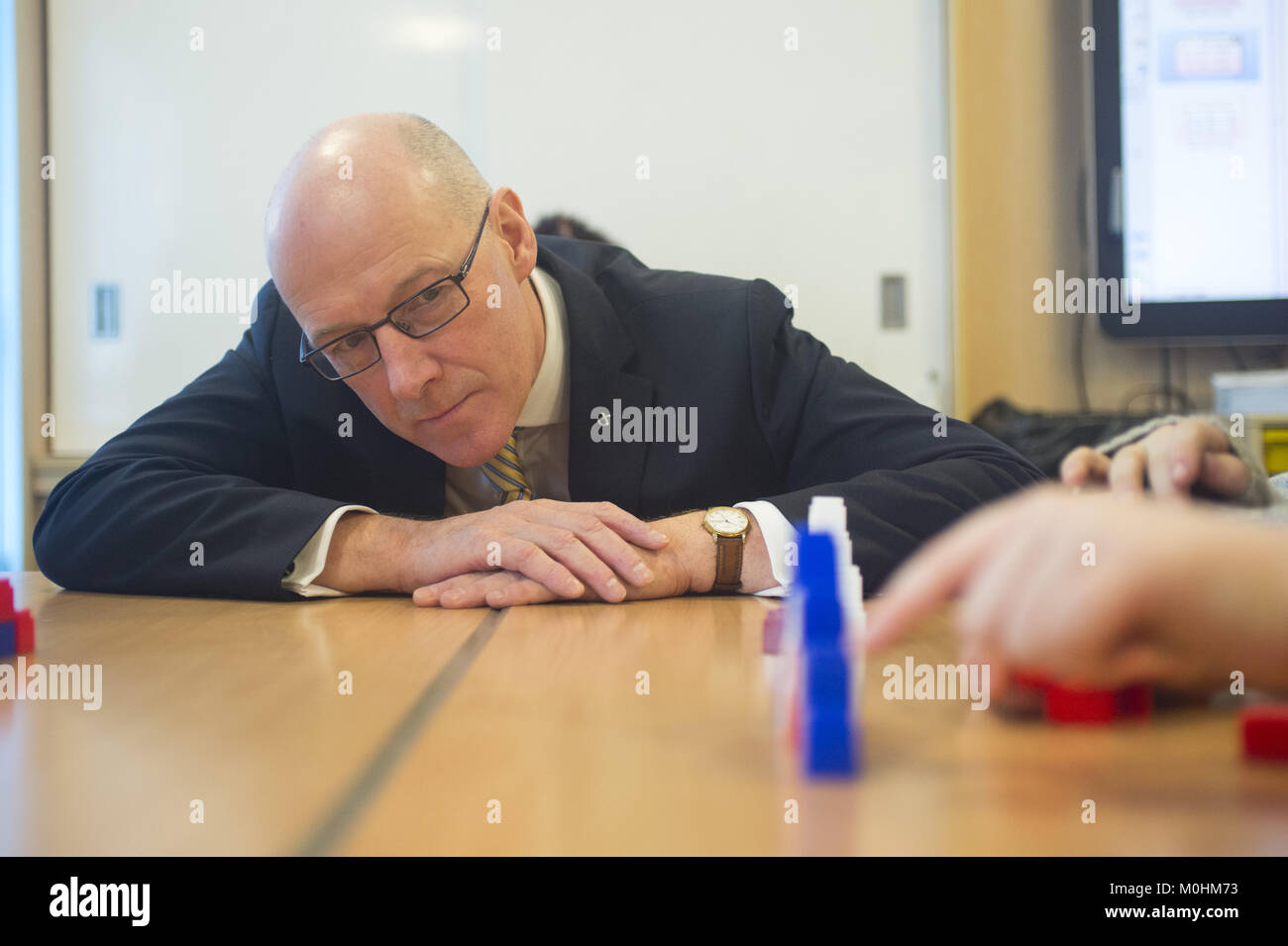 Deputy First Minister John Swinney launches his Christmas Maths ...