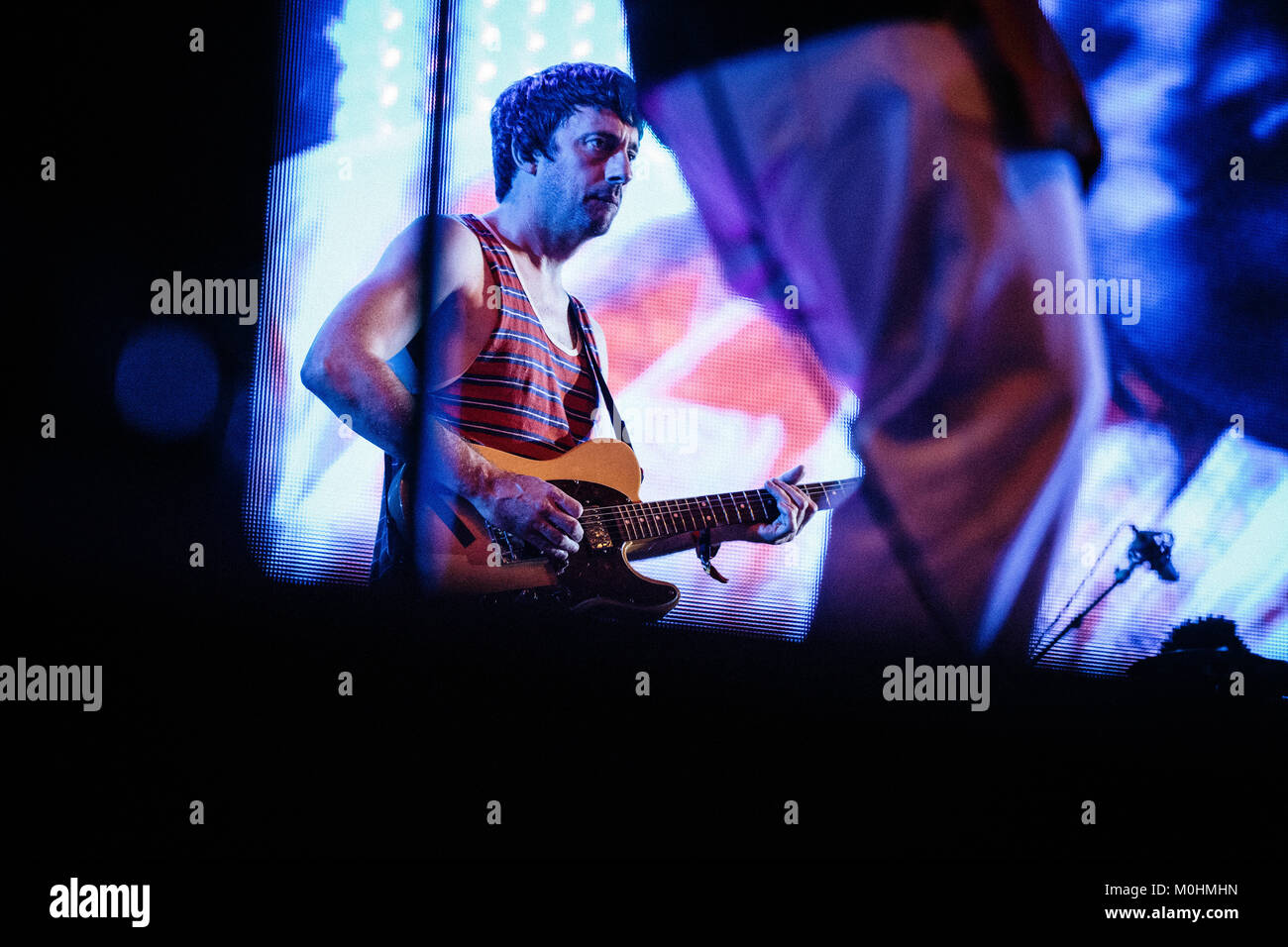 The British singer, songwriter and musician, Blur frontman Damon Albarn ...