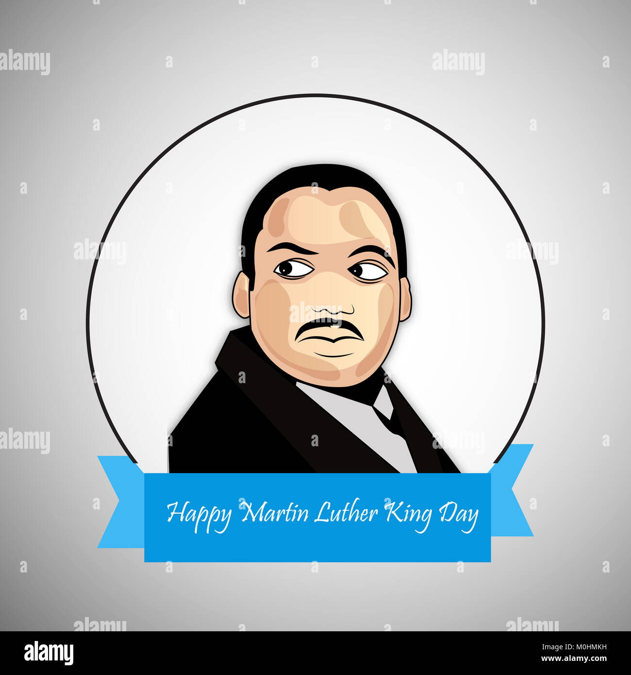 illustration of Martin Luther King Day background Stock Photo - Alamy