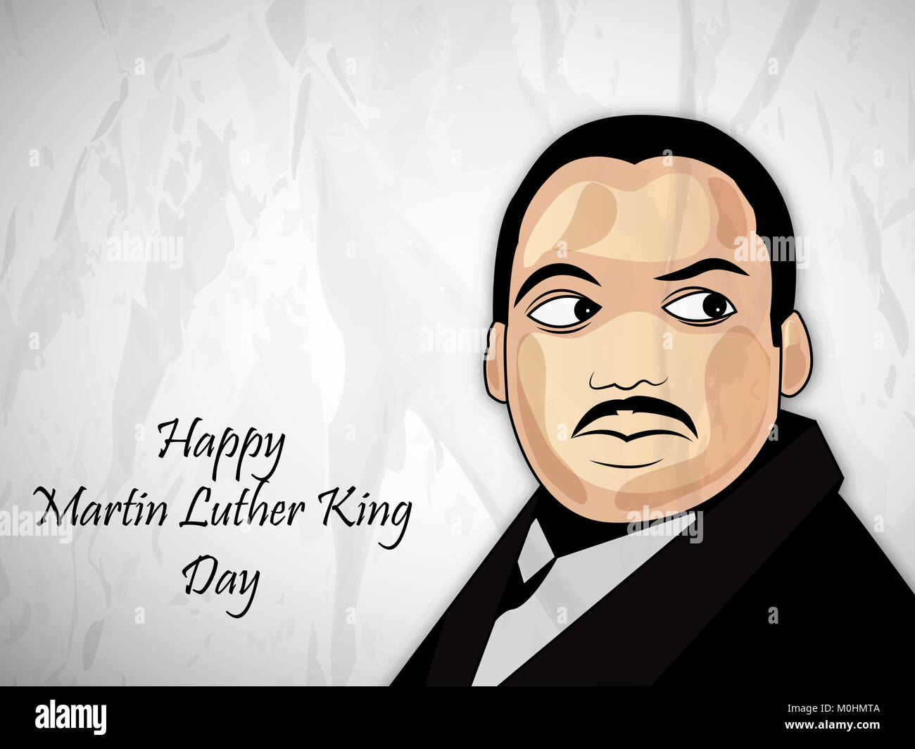illustration of Martin Luther King Day background Stock Photo - Alamy